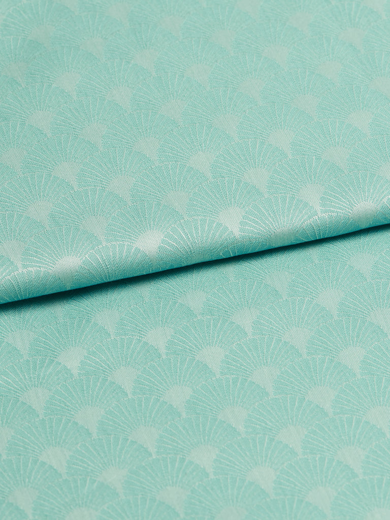 Women's Robe in Jade Green: Cotton Robe - Claridge's